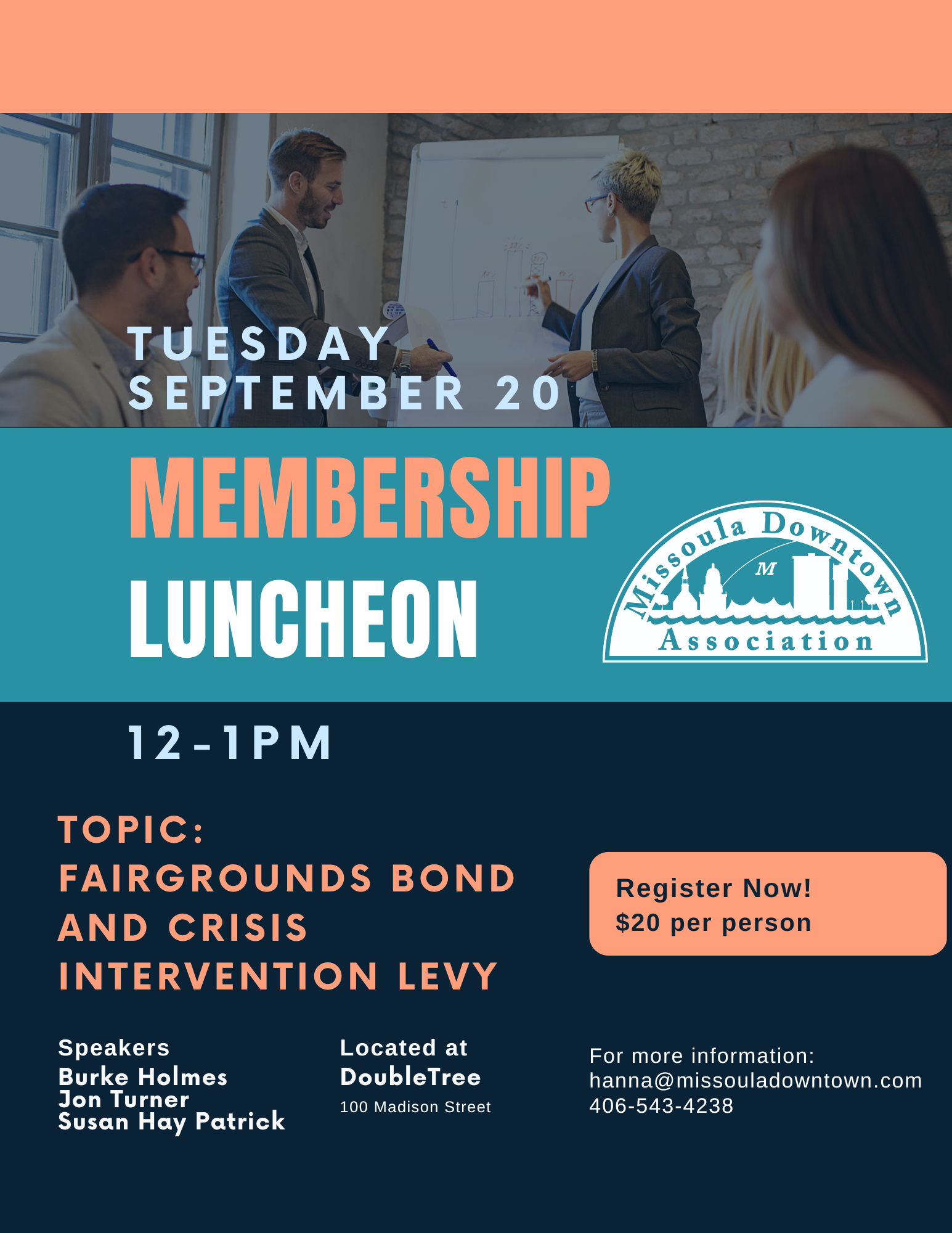 September MDA Member Luncheon - Downtown Missoula Partnership